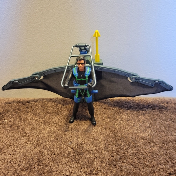 Kenner | Toys | Jurassic Park Ian Malcolm Glider Pack 996 Kenner ...